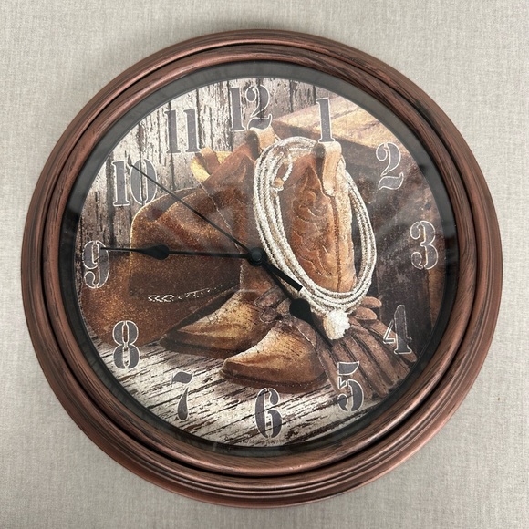 Accents | Western Wall Clock | Poshmark